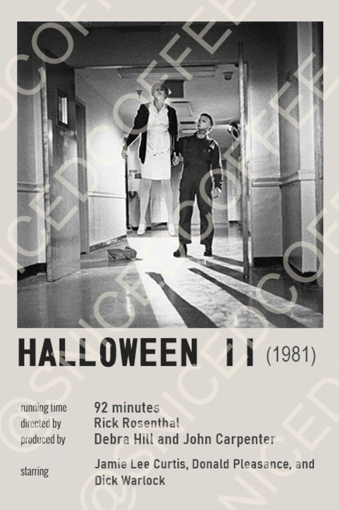 HALLOWEEN 2 Movie Poster- Digital Print - Etsy