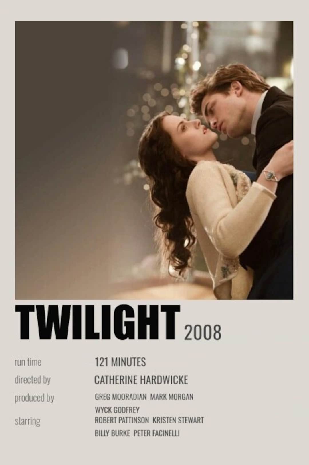 TWILIGHT MOVIE POSTER - Etsy
