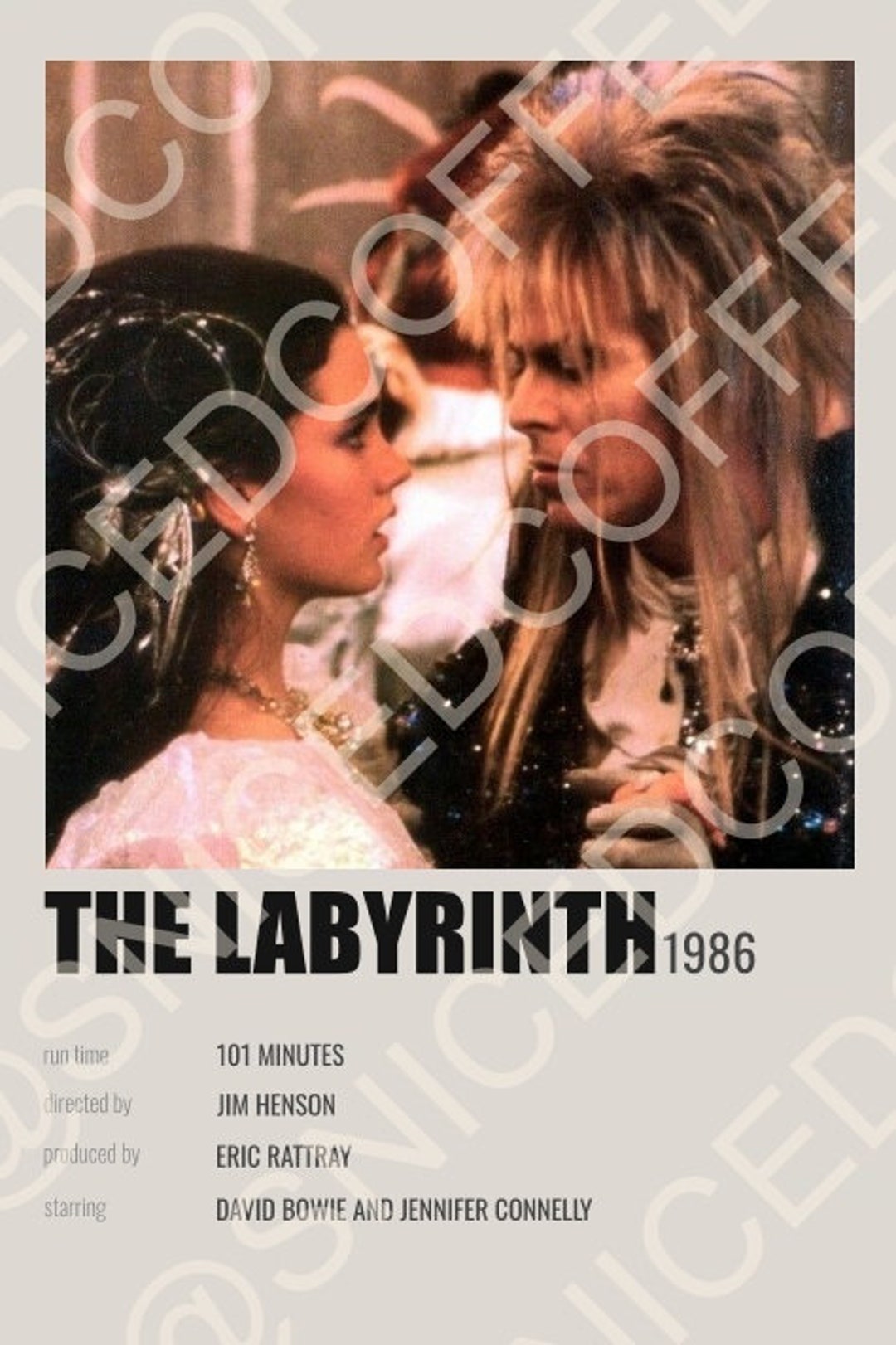 THE LABYRINTH Movie Poster - Etsy