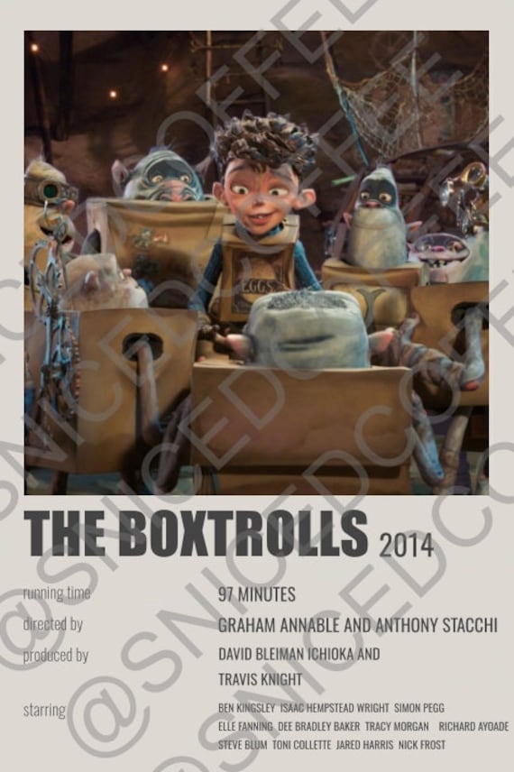 The Boxtrolls Movie Poster