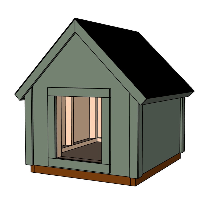 Large Dog Bed Plan - Etsy