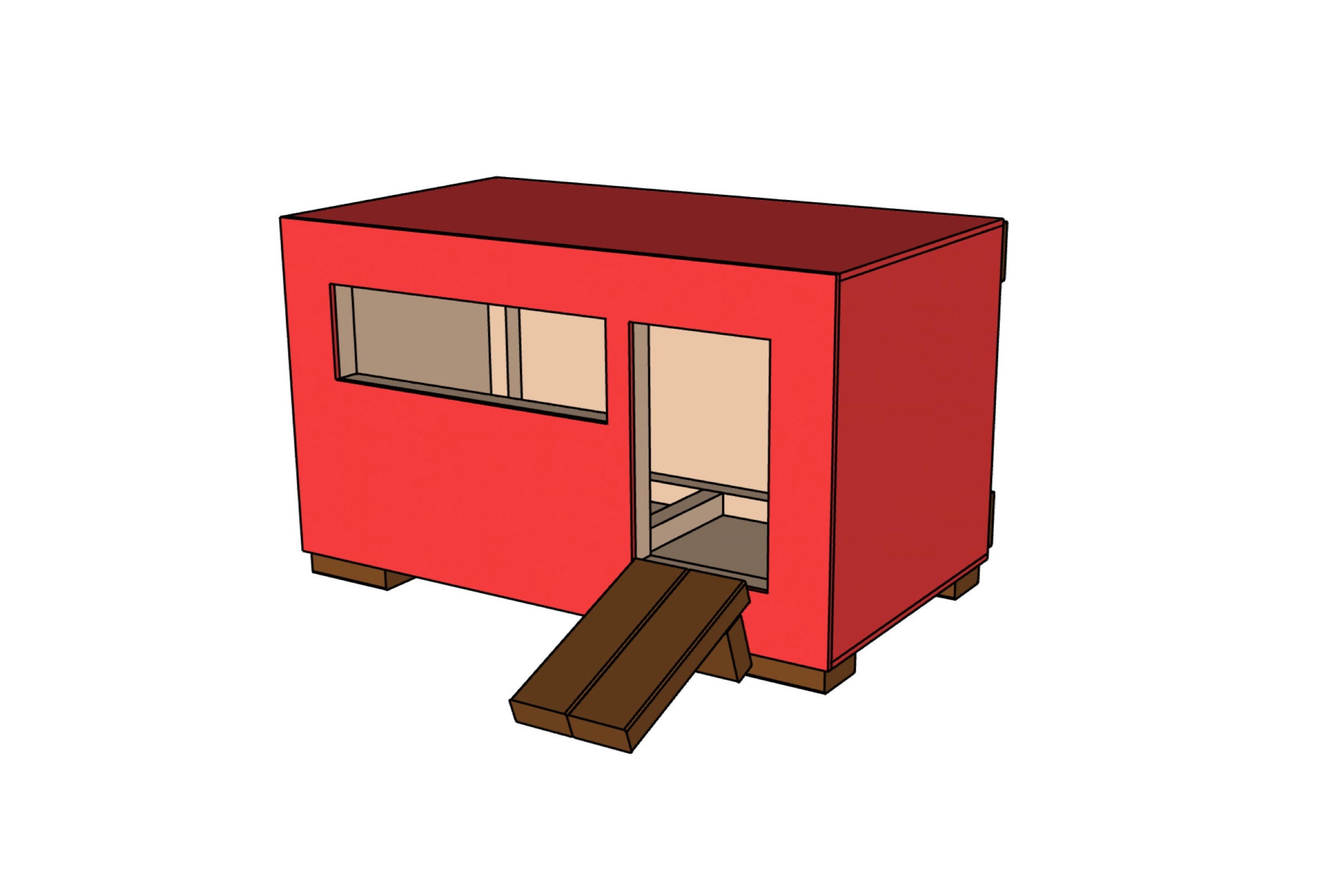 Chicken Coop & Chick Brooder in One - Building Plans - Etsy