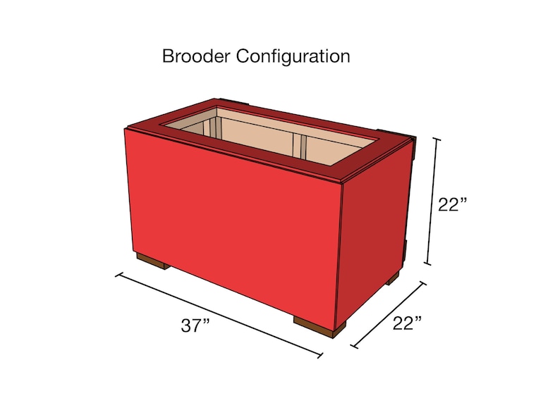 Chicken Coop & Chick Brooder in One - Building Plans - Etsy