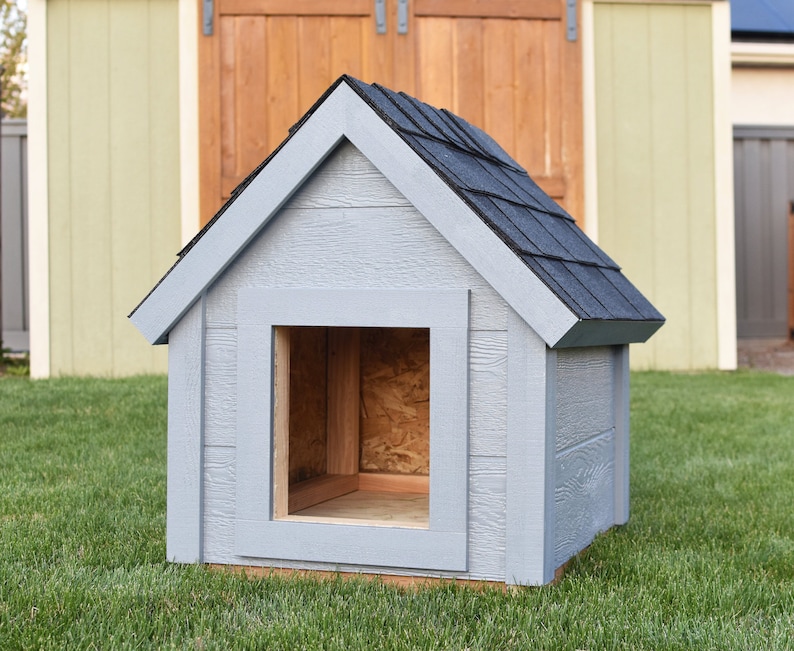 Medium Dog House Plans - Etsy
