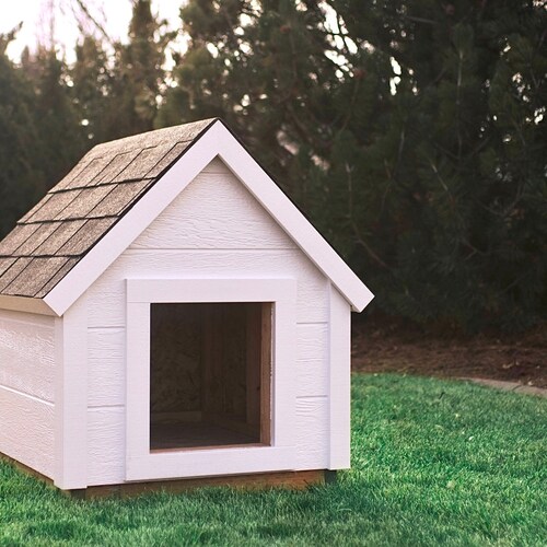 Medium Dog House Plans - Etsy