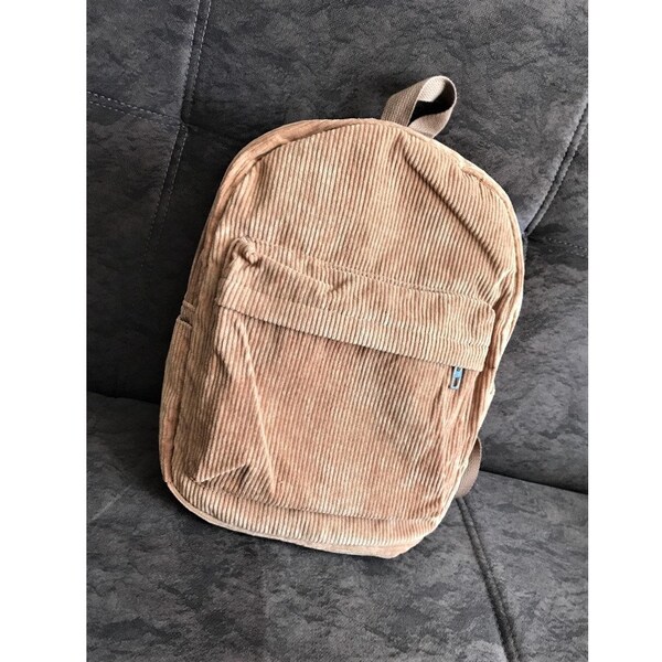 Corduroy Backpack - Etsy