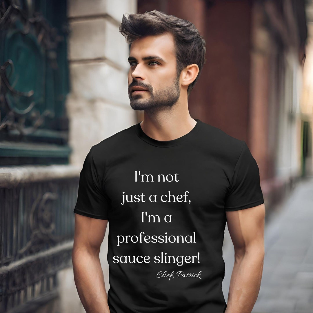 CHEF T Shirt, Personalized Shirt for Chef Chef T Shirt, Gift for Chef ...