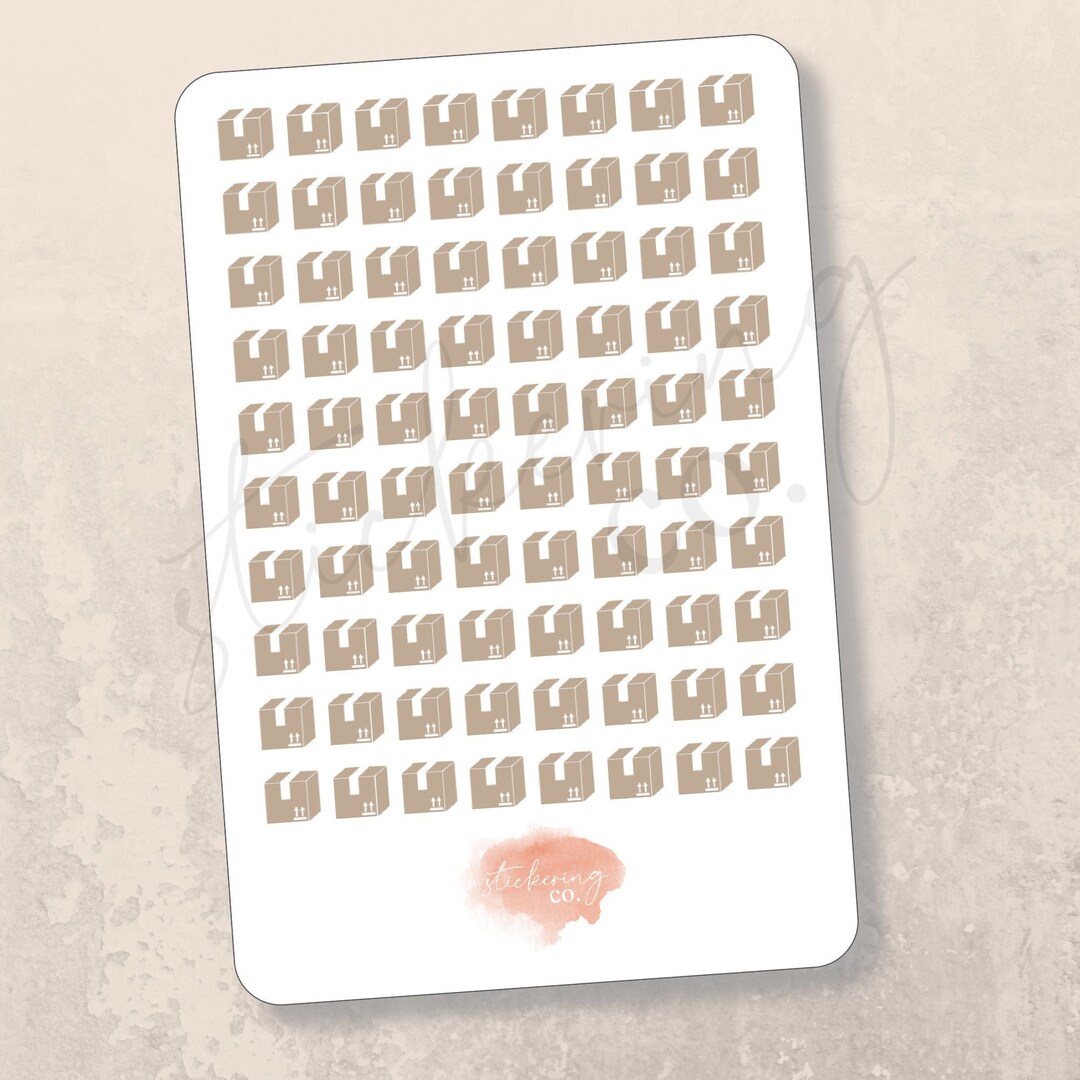 Package Functional Planner Stickers, 80 Stickers (4x6 Sheet), Erin ...