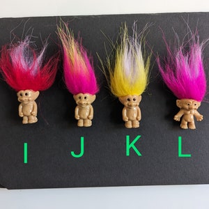 Mini Vintage Troll Magnet - Etsy