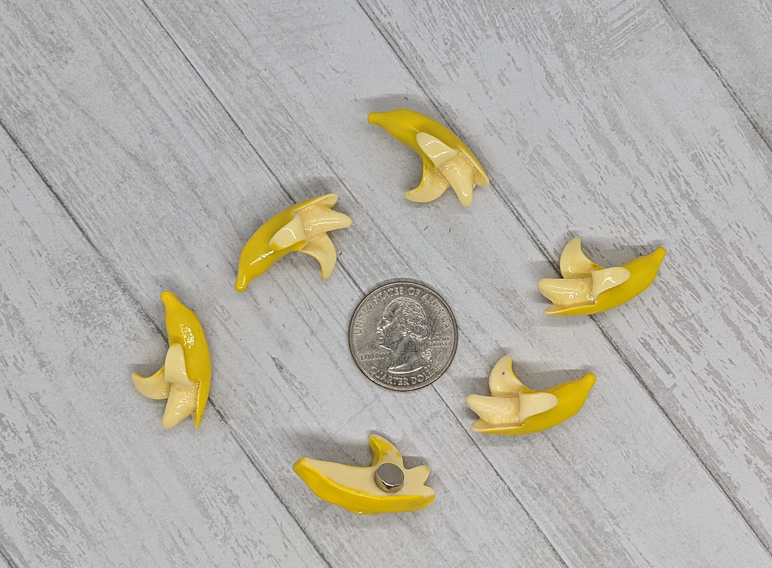 Banana Magnet Set - Etsy