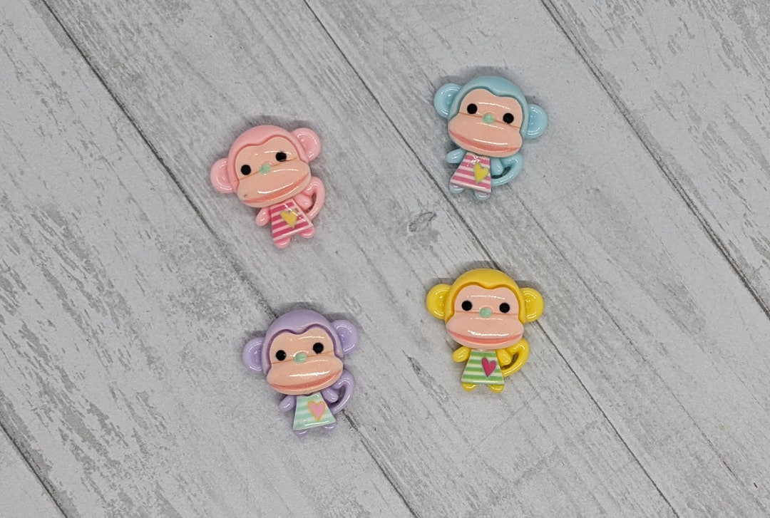 Adorable Monkey Magnet Set - Etsy