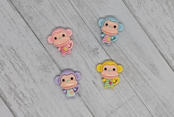 Adorable Monkey Magnet Set | Etsy