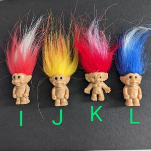 Mini Vintage Troll Magnet - Etsy