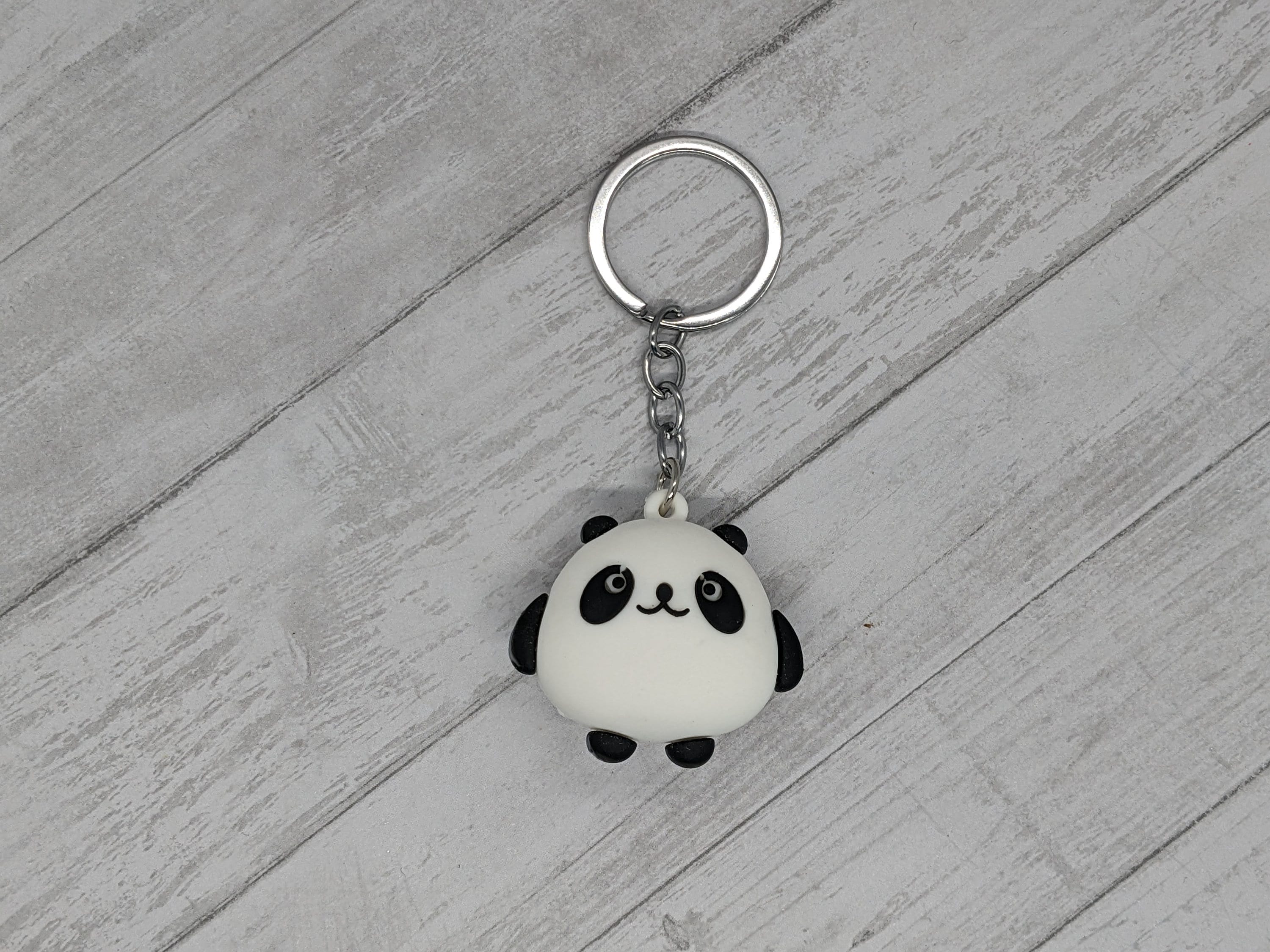 Kawaii Panda Keychain - Etsy