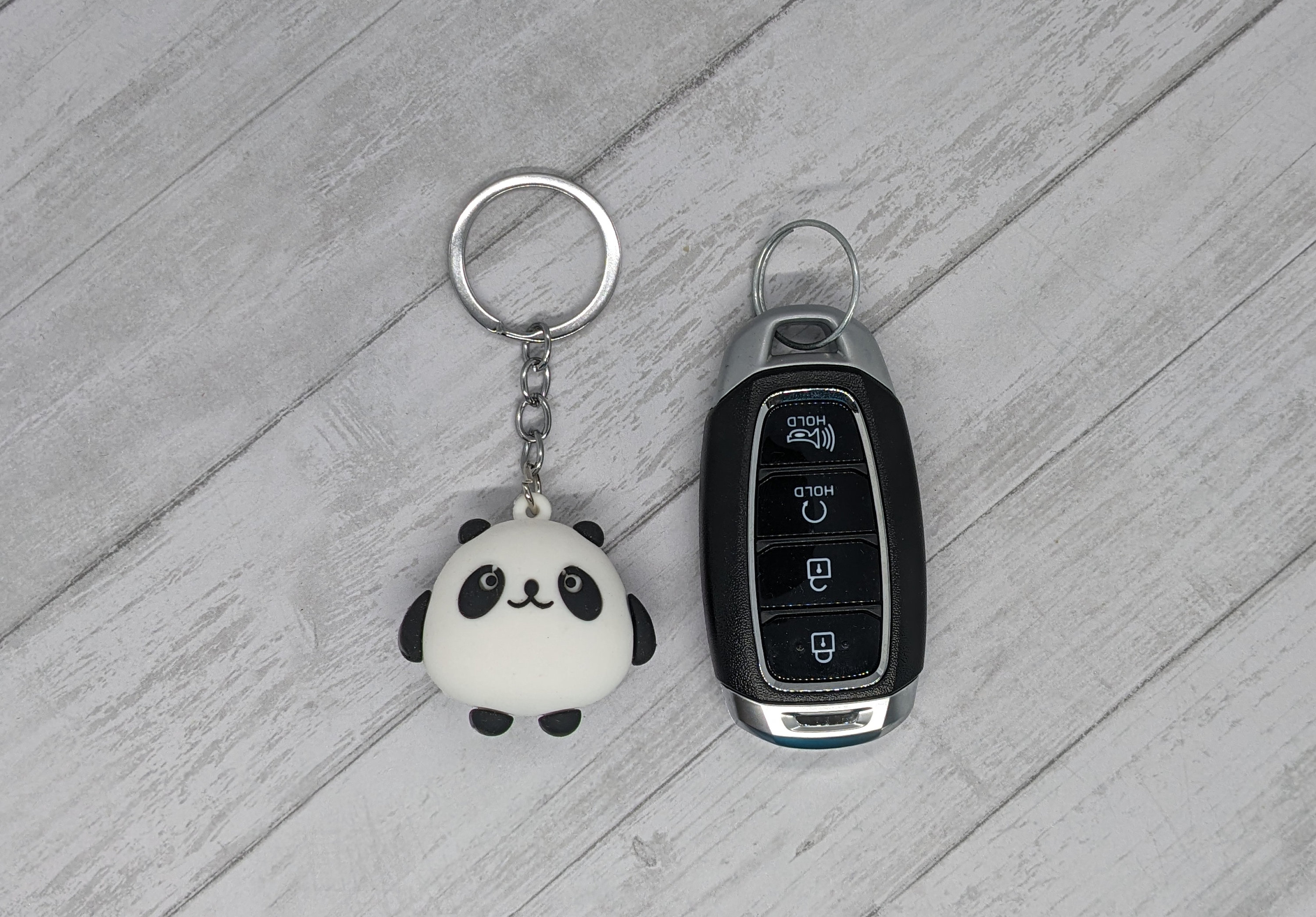 Kawaii Panda Keychain - Etsy