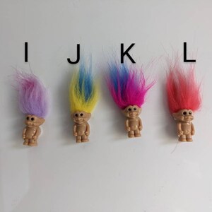 Mini Vintage Troll Magnet - Etsy