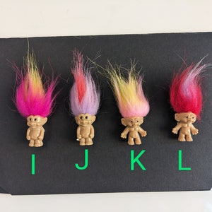 Mini Vintage Troll Magnet - Etsy