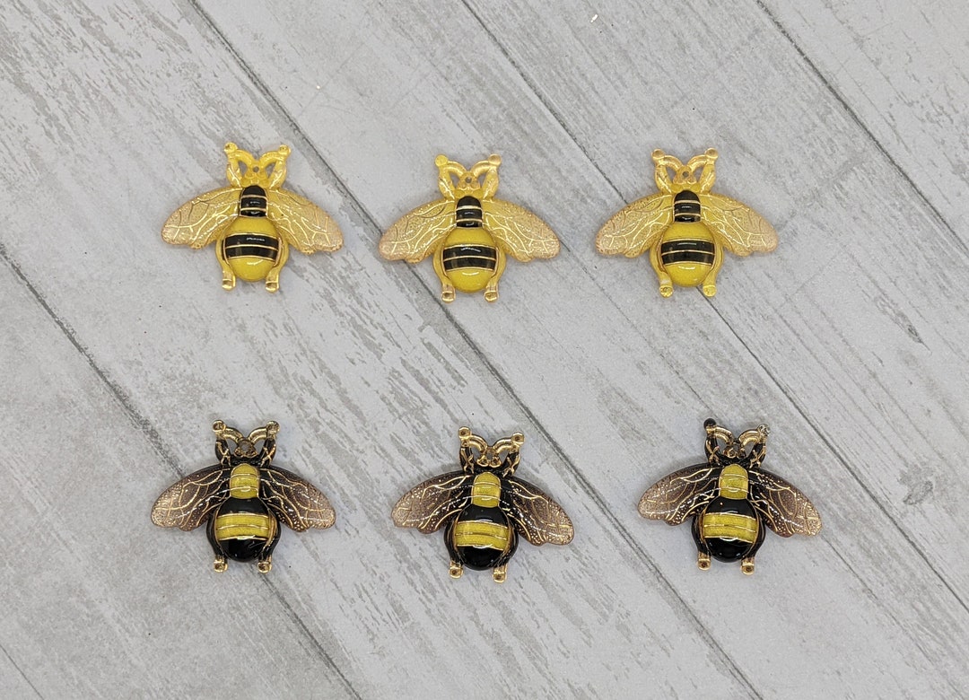 Beautiful Bee Magnets - Set of 3 - Etsy