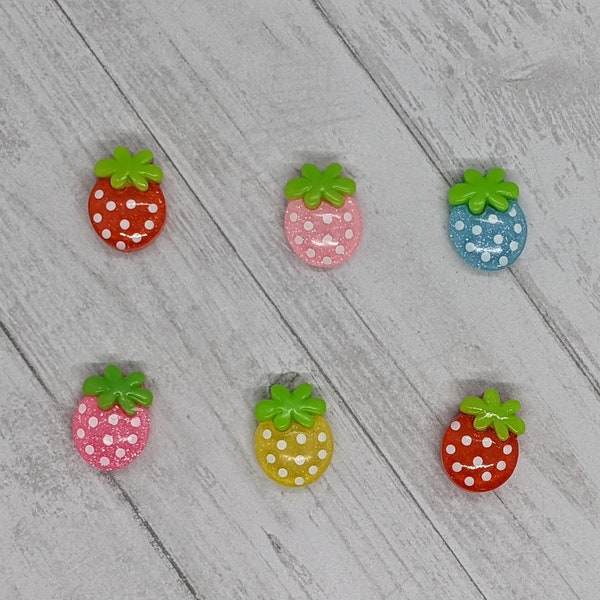 Strawberry Magnets - Etsy