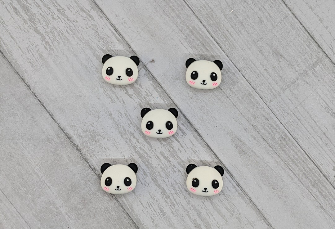 Panda Magnets - Set of 5 - Etsy