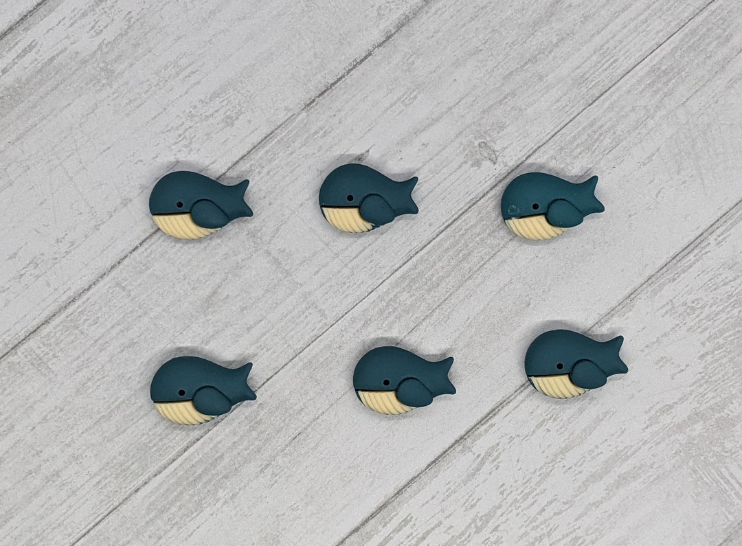 Adorable Blue Whale Magnets - Set of 6 - Etsy