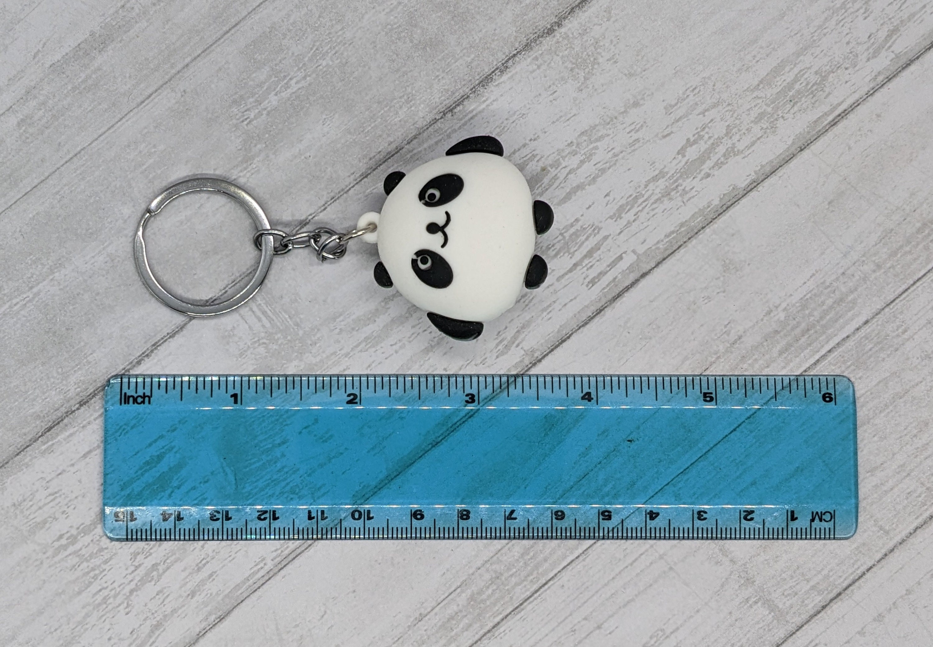 Kawaii Panda Keychain - Etsy