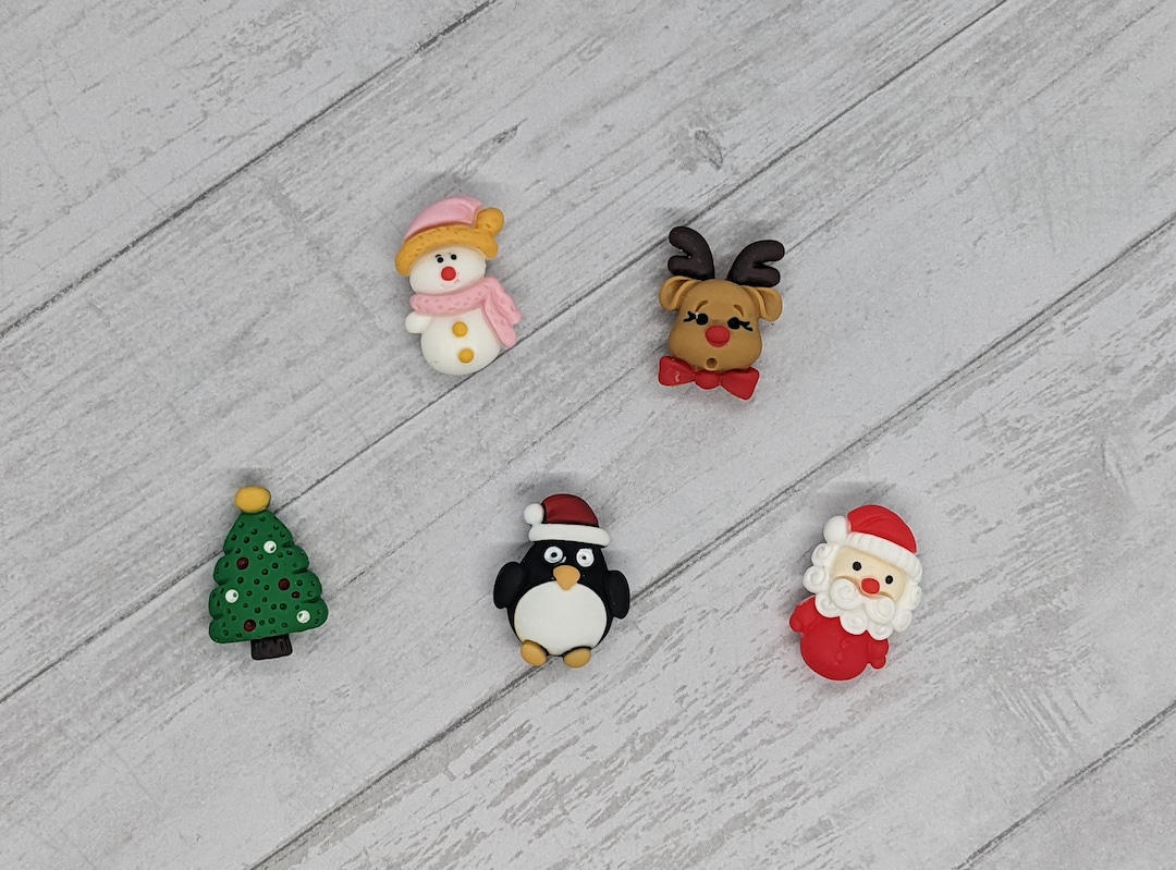 Cute Christmas Magnets - Set of 5 - Etsy