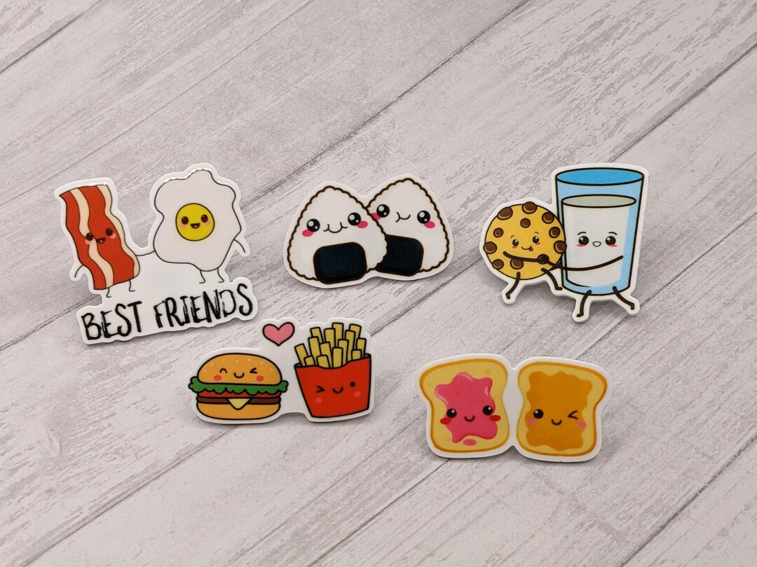 Best Friend Food Pins - Etsy