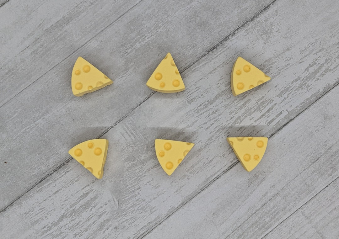 Swiss Cheese Magnets - Set of 6 - Etsy