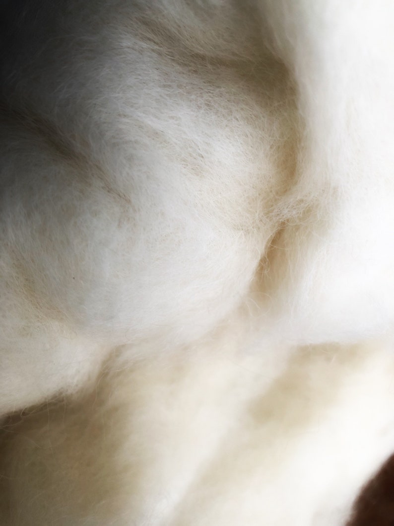 100% Alpaca Felt Batting Cream - Etsy