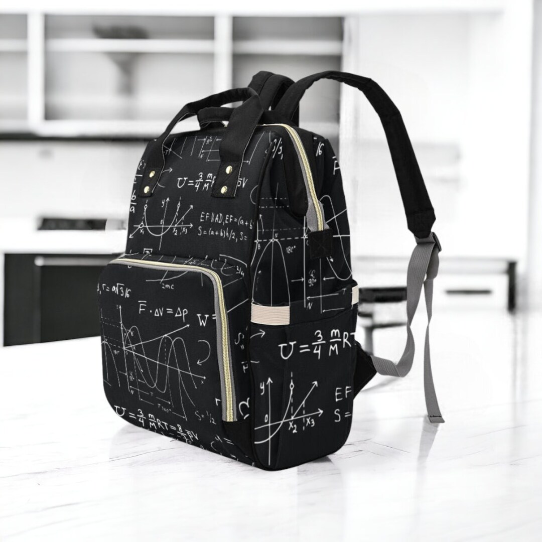 Baby Goth Diaper Nappy Bag Goth Math Baby Bag Goth Backpack Goth Purse ...