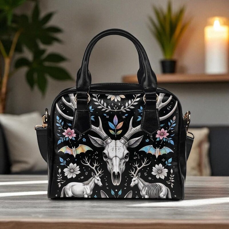 Deer Print Purse - Etsy