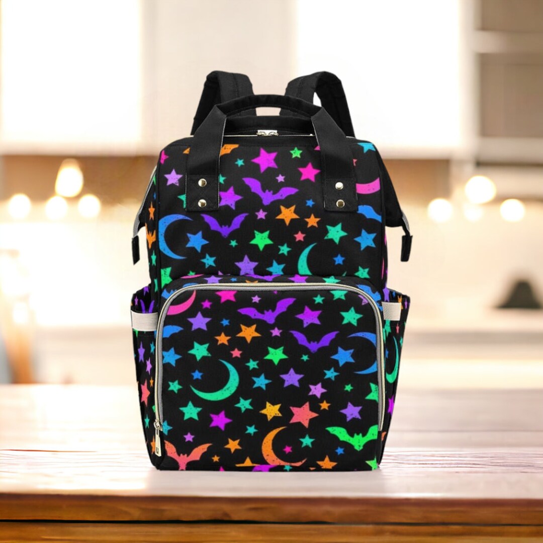 Baby Bat Diaper Nappy Bag Pastel Goth Baby Bag Goth Backpack Goth Purse ...