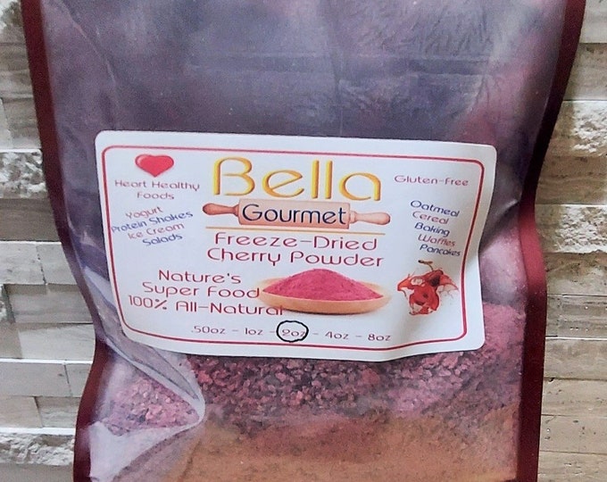 Freeze Dried Cherry Powder 100% All-natural Versatile Delicious ...