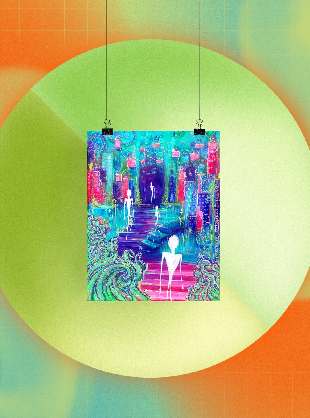 Astral Wonderland Poster - Etsy