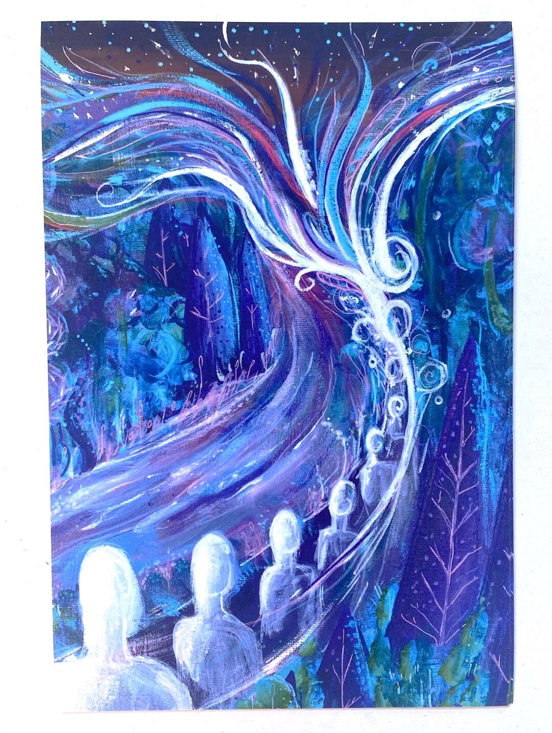 Colorful Cosmic Dust Reincarnation Spiritual Digital Prints - Etsy