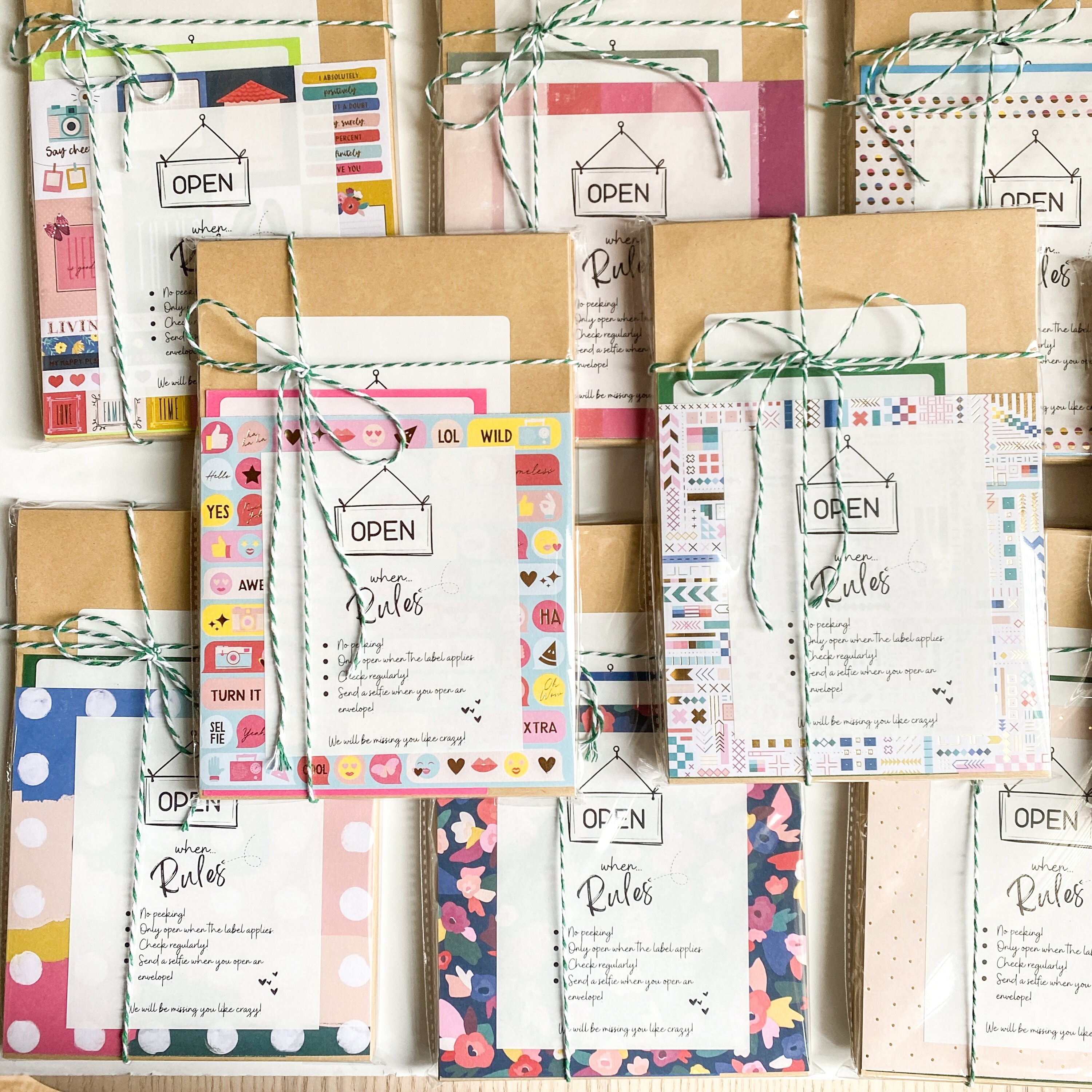 Open When Envelopes for College Students, Open When Letters College ...