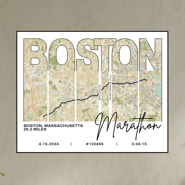 Boston Marathon - Etsy