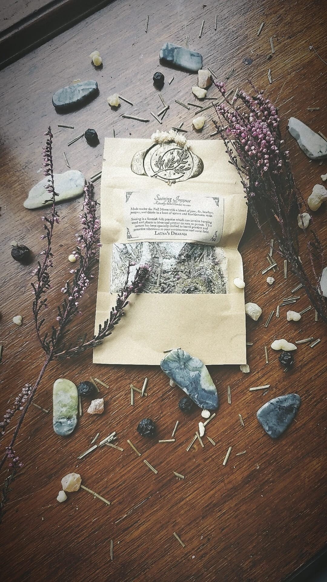 Scottish Saining Incense, Loose Incense for Blessing, Cleansing and ...