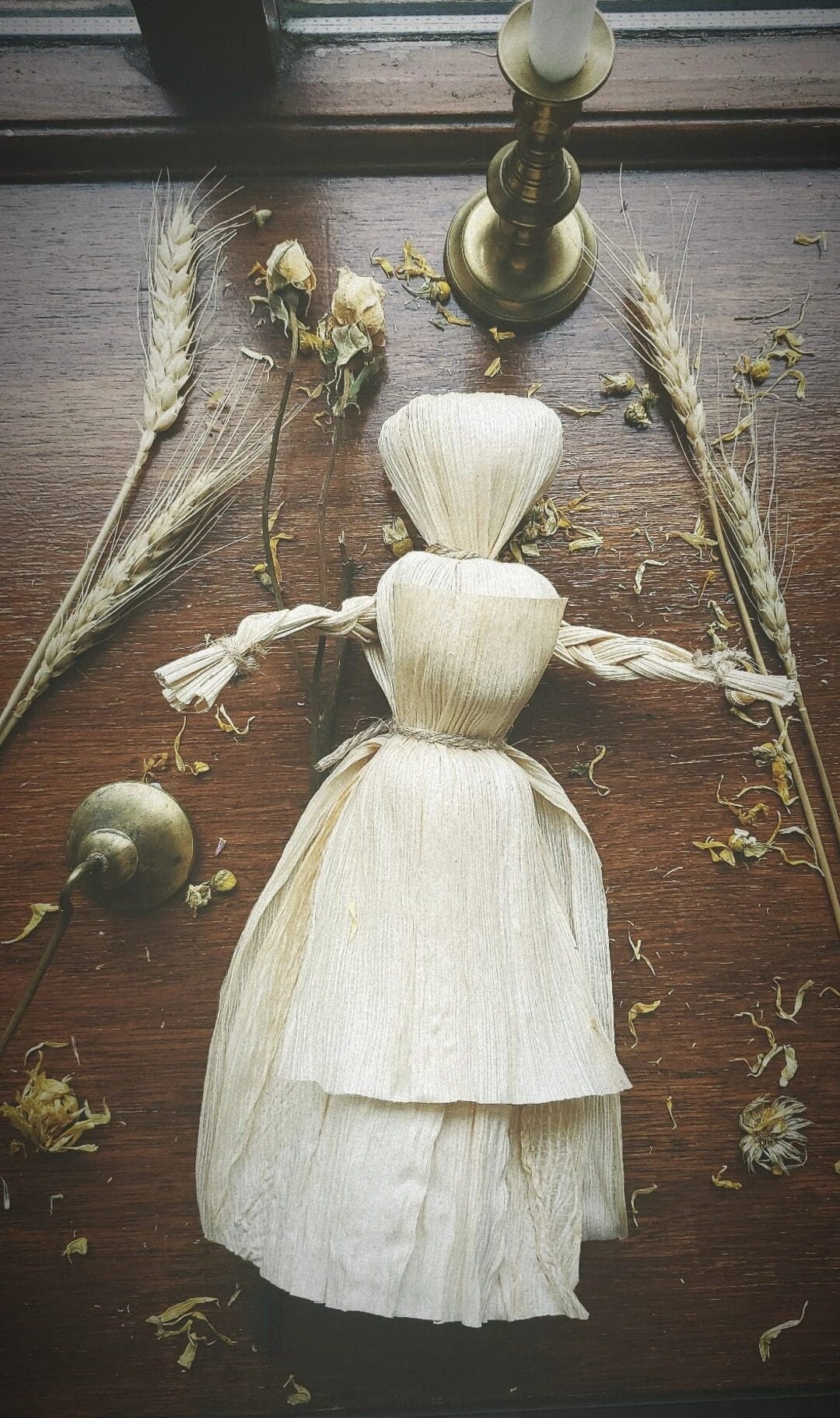 Corn Husk Doll, Corn Doll, Lammas, Lughnasadh, Mabon, Samahin, Harvest ...