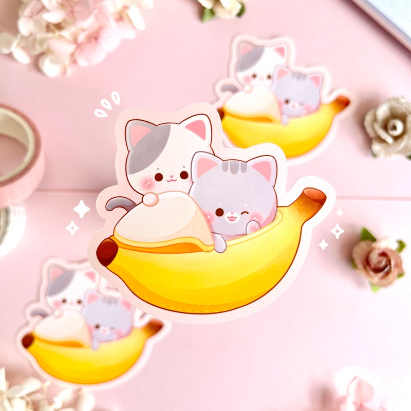 Papercraft Banana Cat - Etsy
