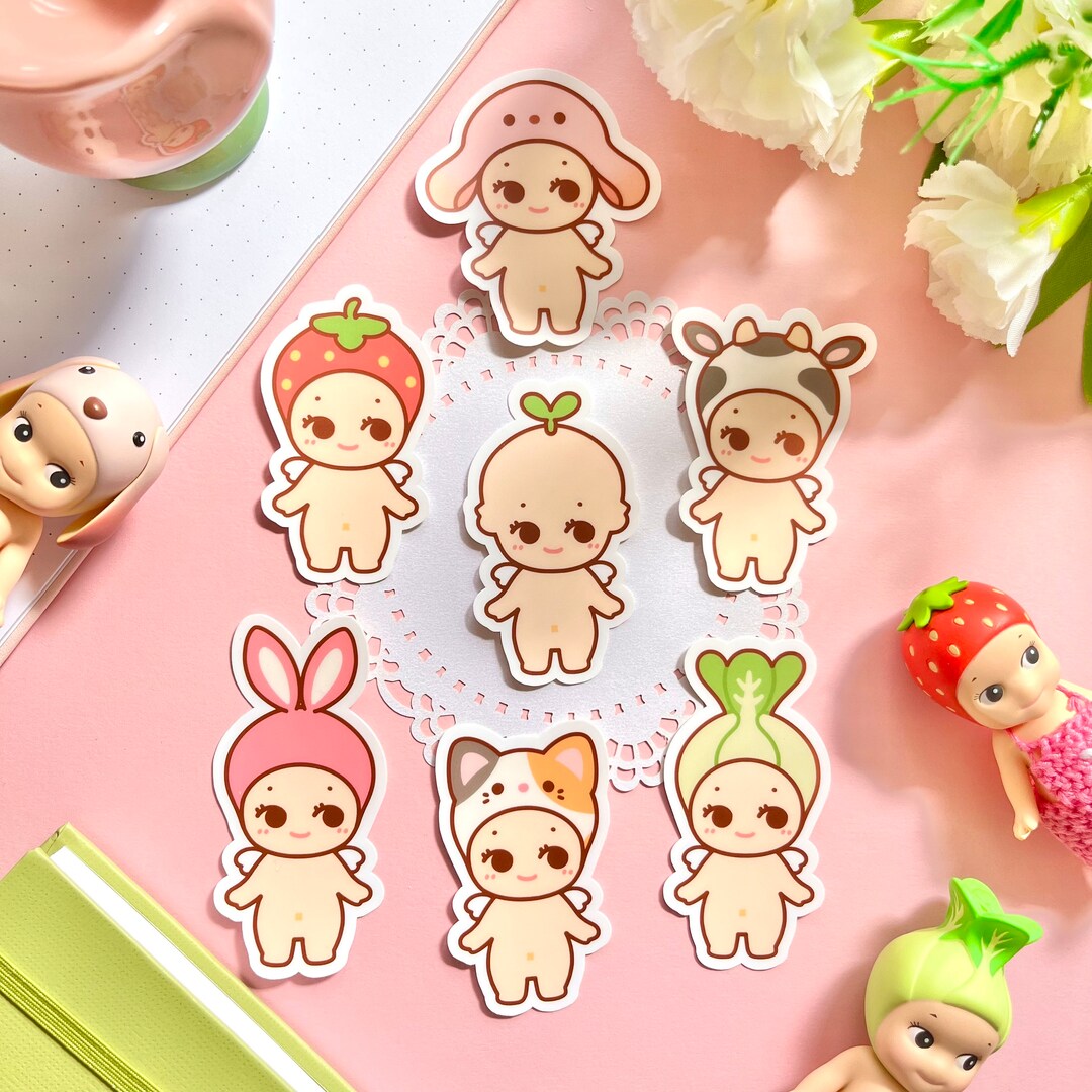 Regular Series Sonny Angel Sticker | Journal, Laptop, Bottle, Planner ...