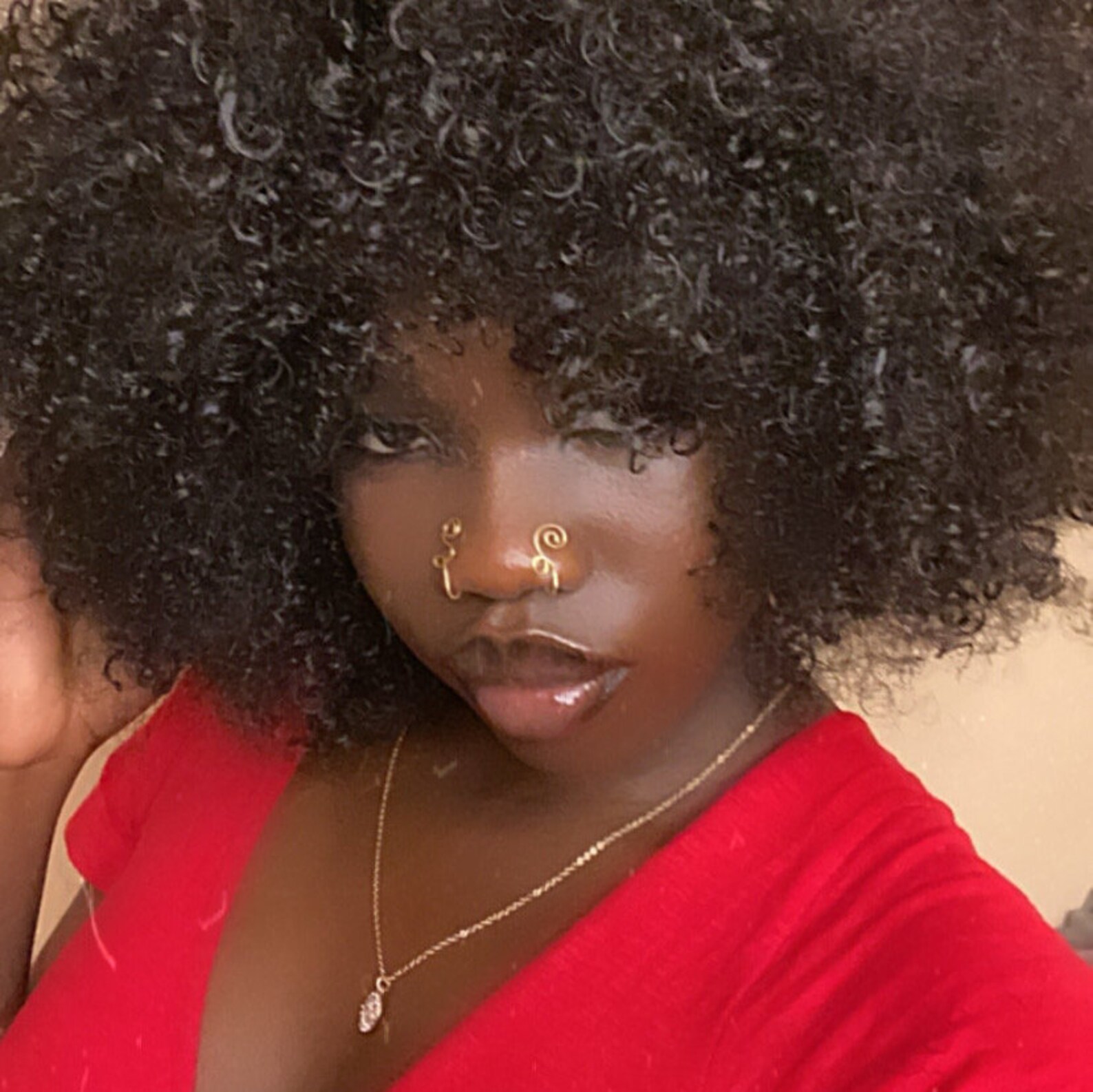 Nose Cuff Hoop Combo Cute Trendy Nose Ring No Piercing | Etsy