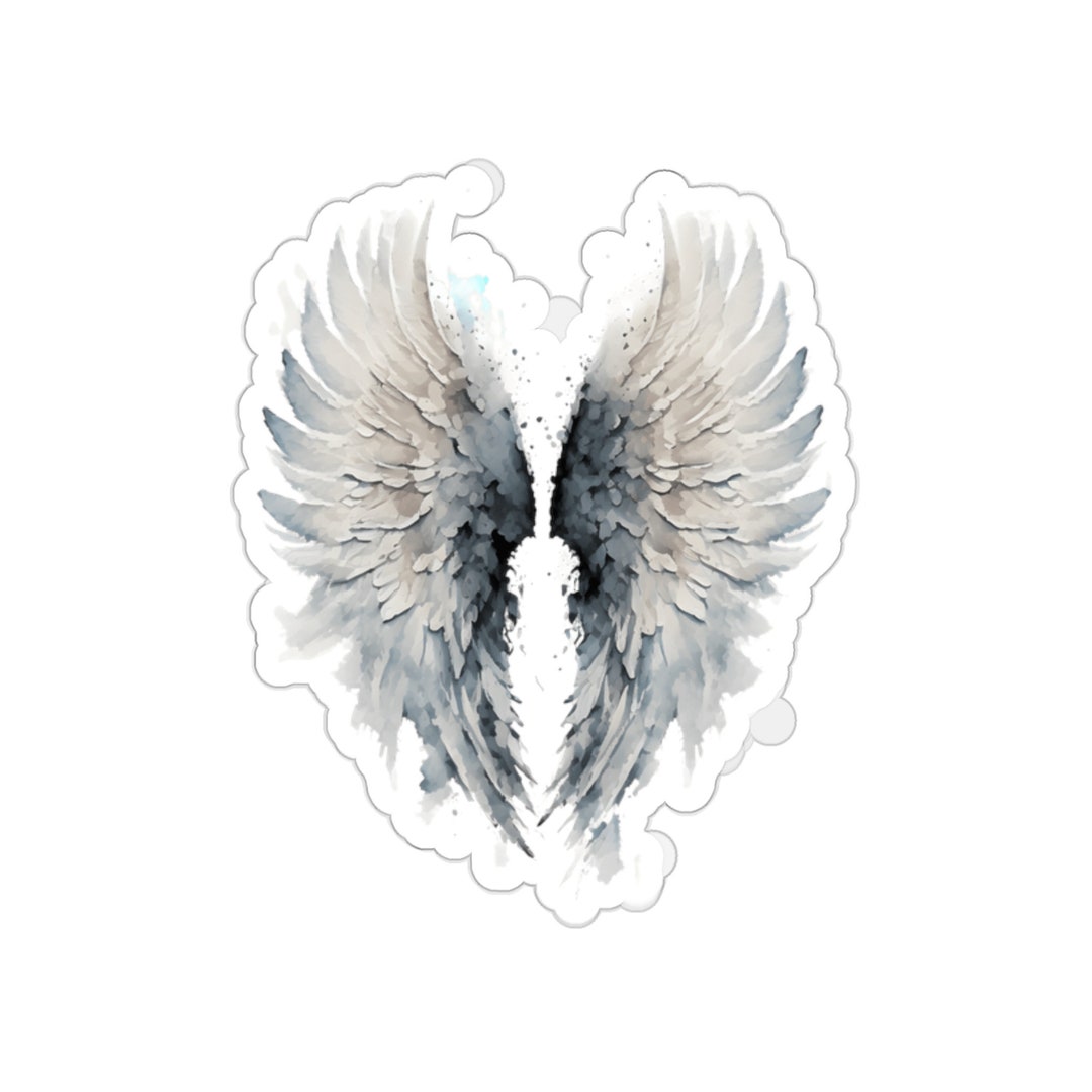 Always Angel Wings Eagle Wings Watercolor Decal - Etsy