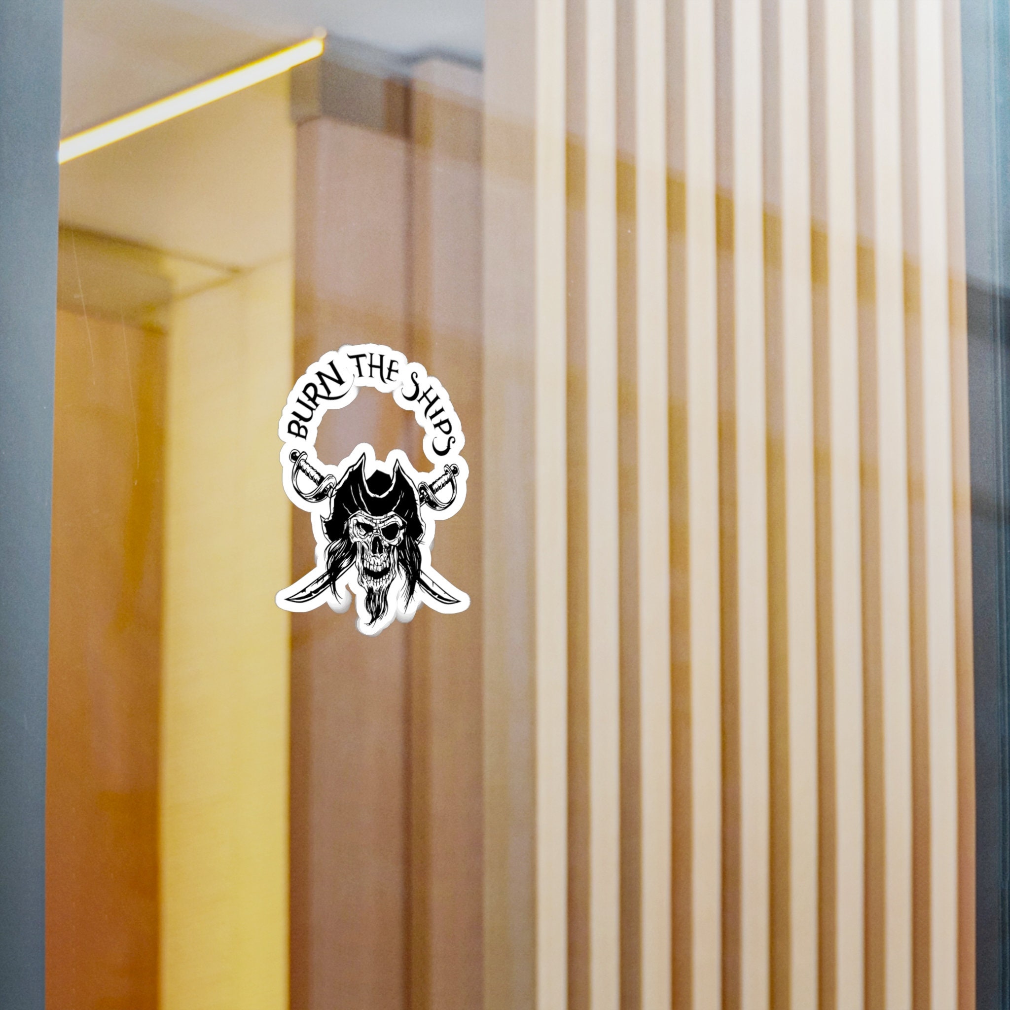 Burn the Ships Vinyl Kiss Cut Decal - Etsy