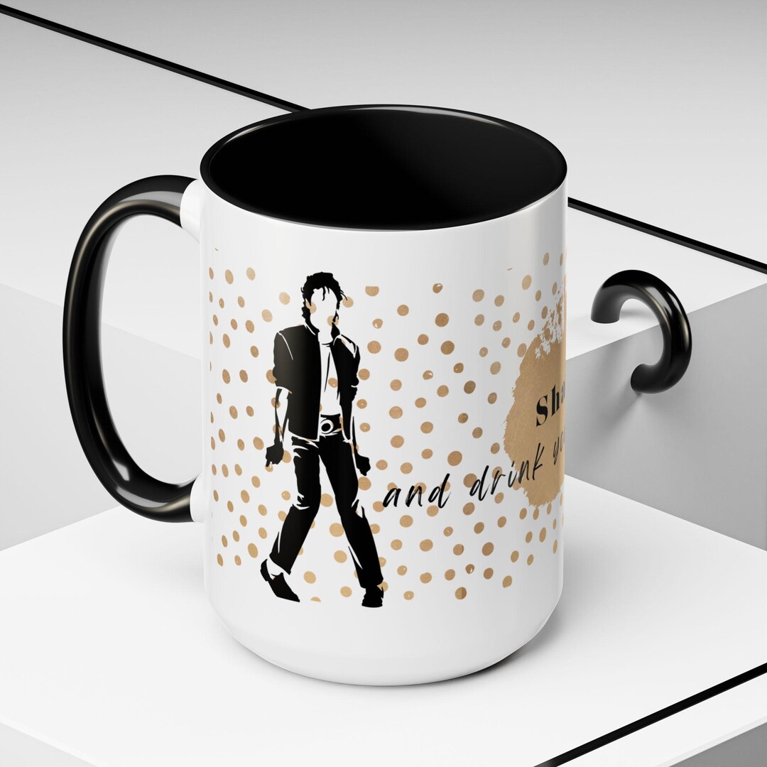 Shamone Michael Jackson Inspired Coffee Mug | 11oz 15oz Accent Mug ...