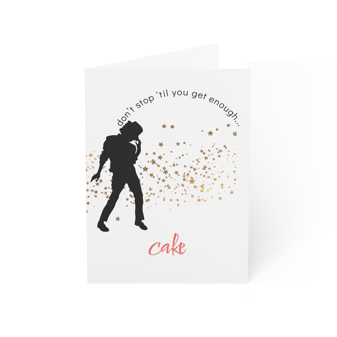 Elegant Funny Michael Jackson Pop Star Birthday Cards, Celebration ...