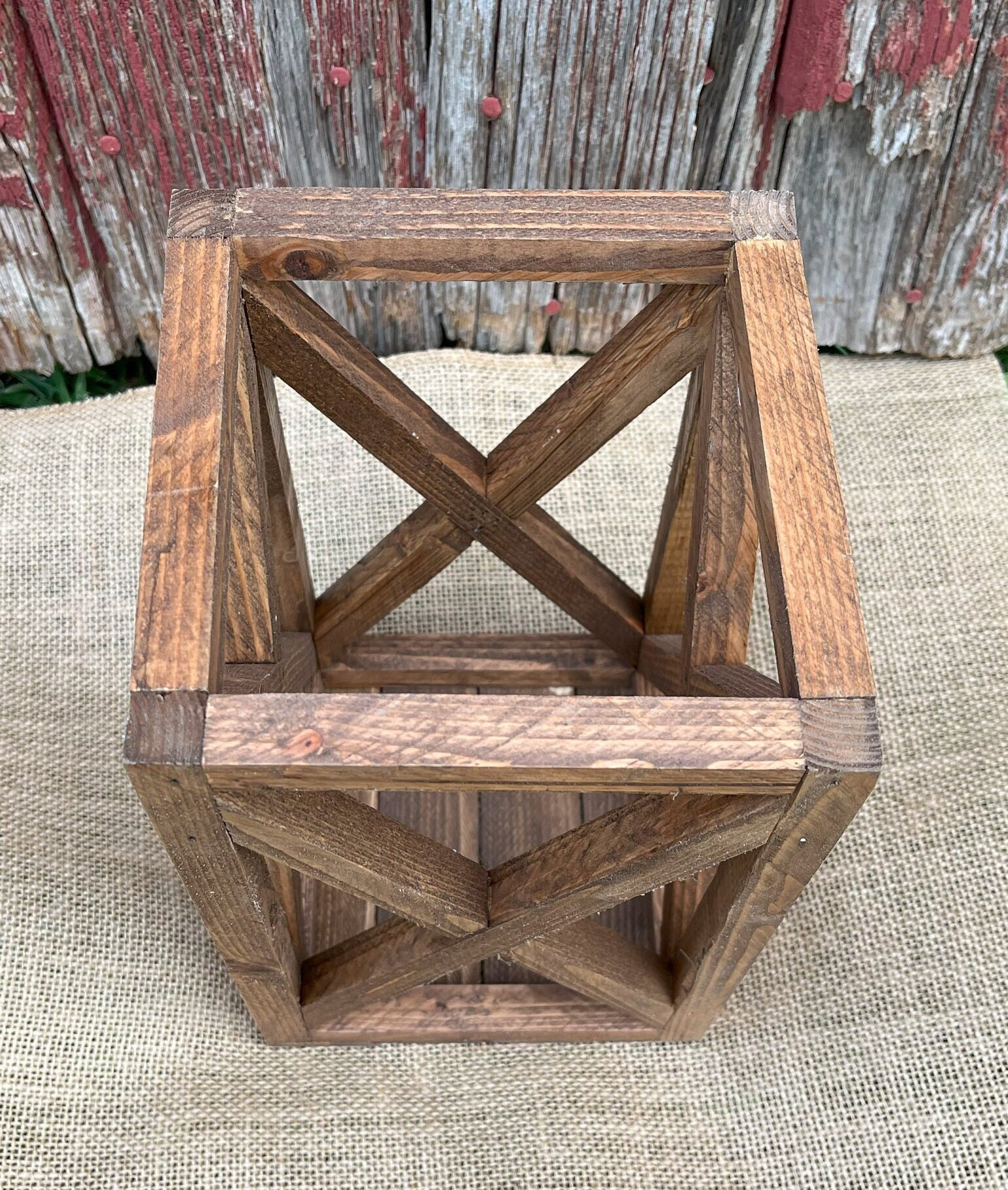 Rustic Wood Lantern - Etsy