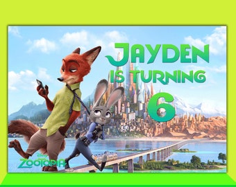 Zootopia Party | Etsy