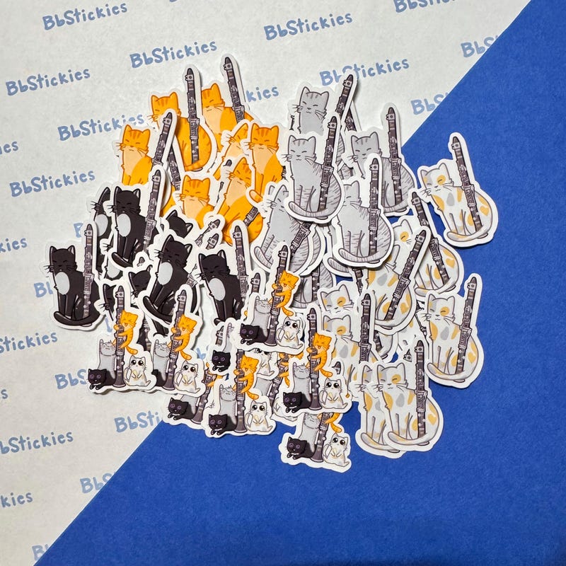 Clarinet Decal - Etsy